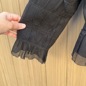 Elie Tahari | Jackets & Coats | Elie Tahari Silk Chiffon Jacket ...